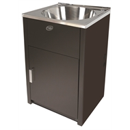 Everhard 30L NuGleam Mini Laundry Trough And Cabinet | Bunnings Warehouse