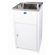 Clark 42L Utility Laundry Standard Tub And Cabinet | Bunnings Warehouse