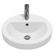 Caroma Basa Inset Basin 1TH | Bunnings Warehouse