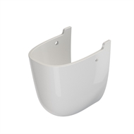 Fowler White Regent Semi Recessed Inset Basin | Bunnings Warehouse