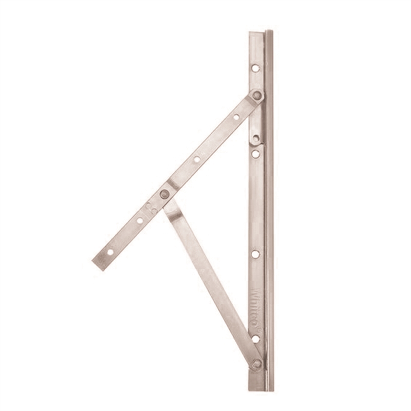 Whitco 400mm Galvanised Steel Standard Friction Window Stay