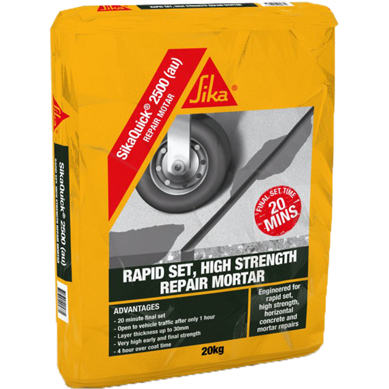 SikaQuick 2500 (au) 20kg Rapid Hardening Repair Mortar | Bunnings Warehouse