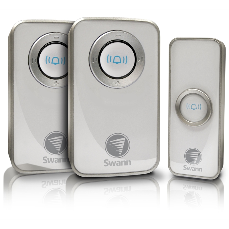 Swann 2 Receivers Wireless Door Chime | Bunnings Warehouse Swann 2 Receivers Wireless Door Chime | Bunnings Warehouse