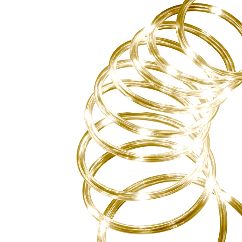 Arlec 10m Warm White Low Voltage Thin LED Rope Light | Bunnings Warehouse