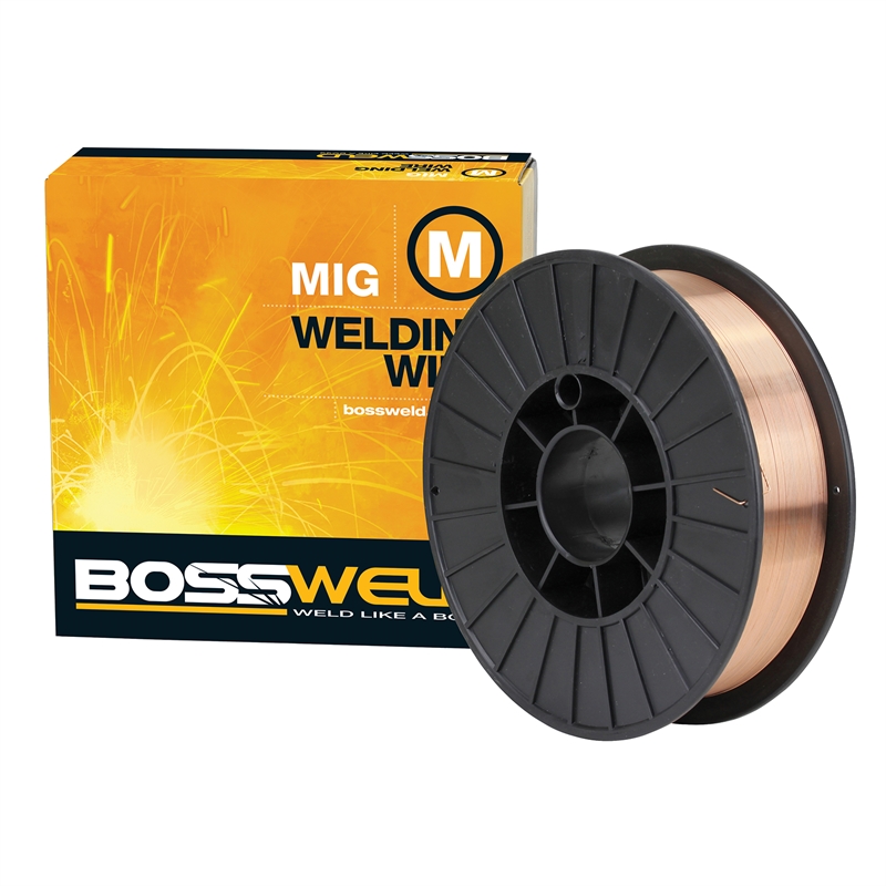 Bossweld 0.6mm 5.0kg Mild Steel S6 MIG Wire | Bunnings Warehouse